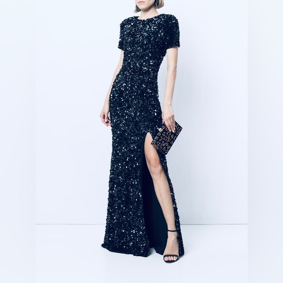 Rachel Gilbert | Dresses | Rachel Gilbert Nixie Gown Sequin Embellished ...